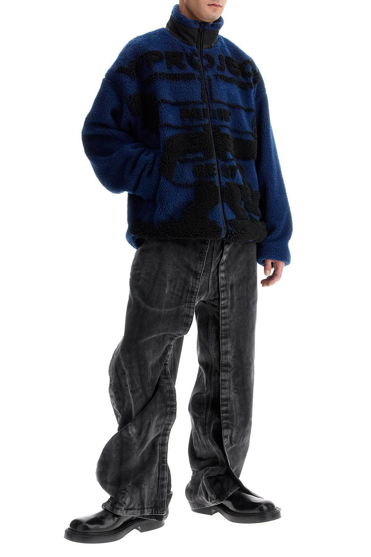 Y PROJECT "paris best fleece jacket Blue Y/Project