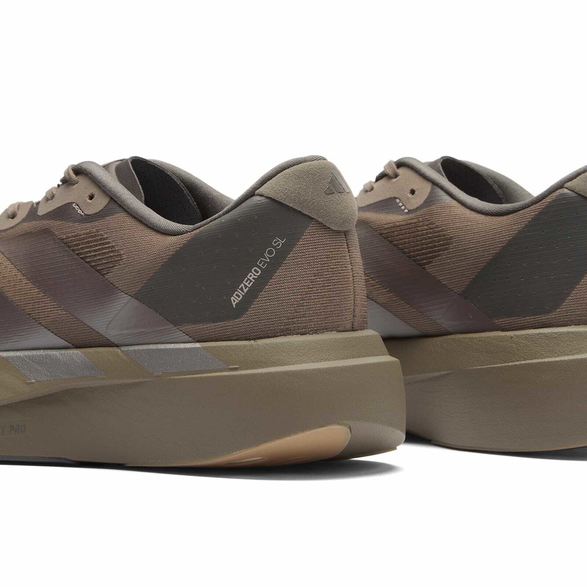 Adidas Running Men's adidas Adizero Evo Sl Sneaker in Charcoal/Coffee ...