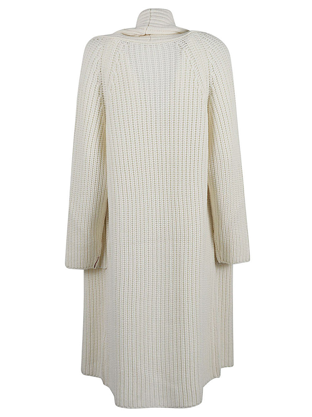 LIVIANA CONTI - Knitted Long Wool Cardigan Liviana Conti