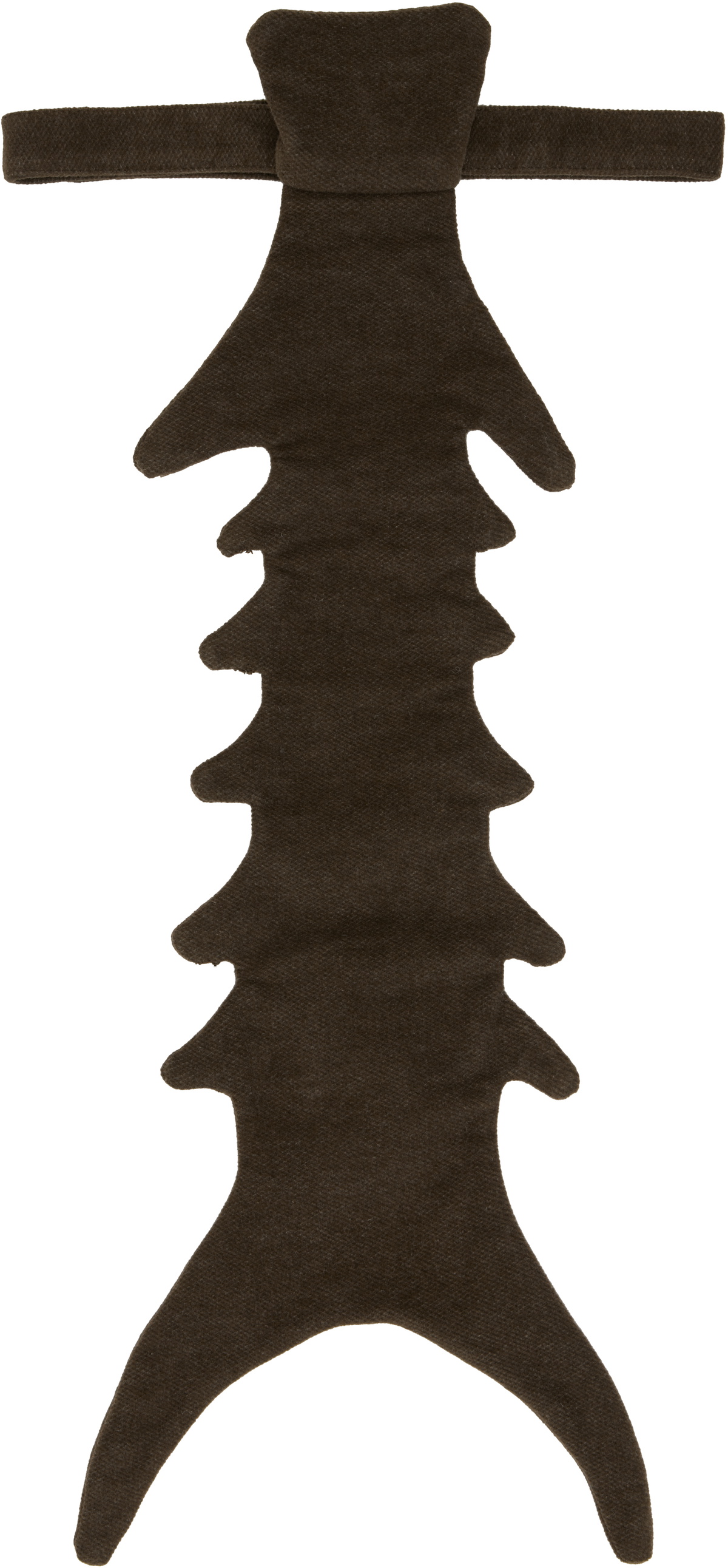 YAKU Brown Trilotie Tie YAKU