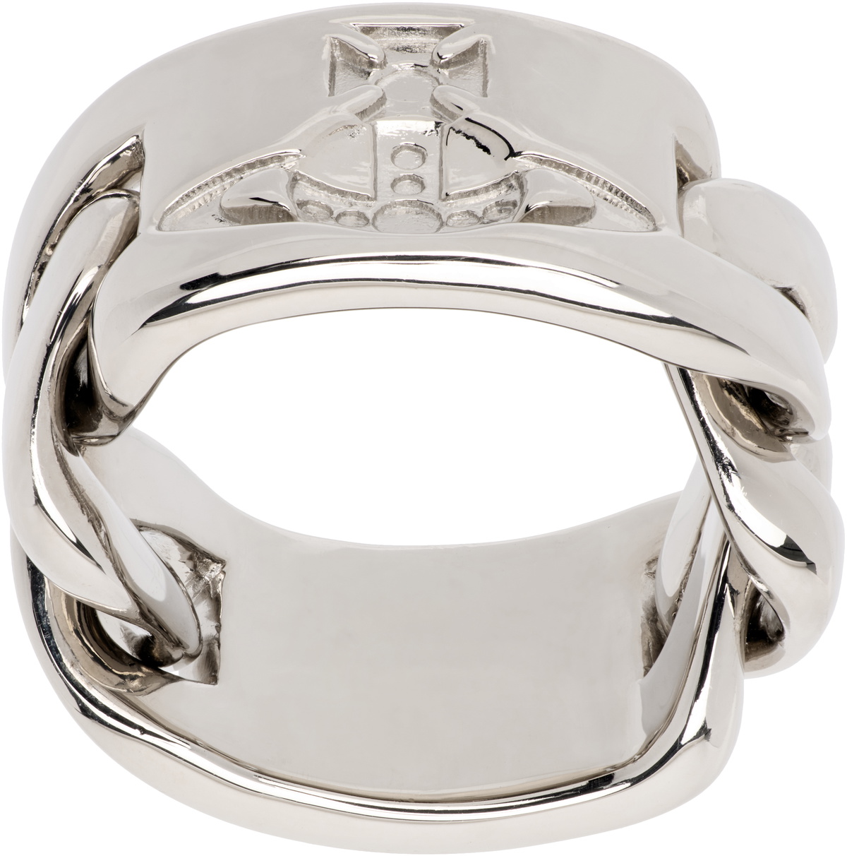 Vivienne Westwood Silver Janus Ring Vivienne Westwood
