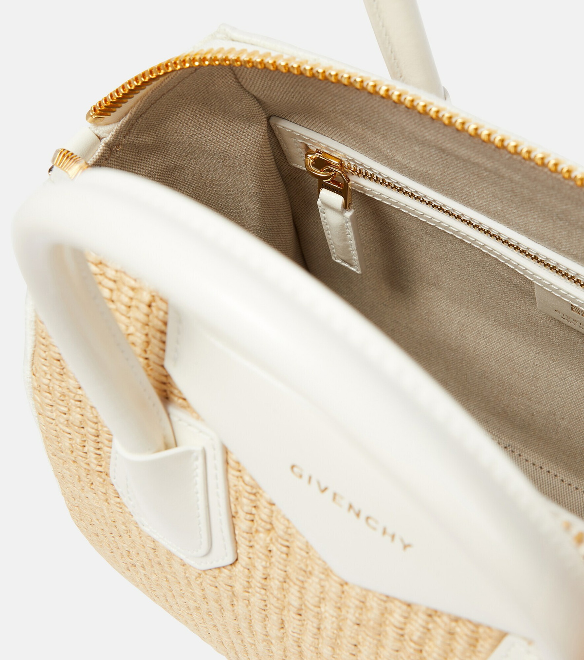 Givenchy - Antigona Mini raffia tote Givenchy