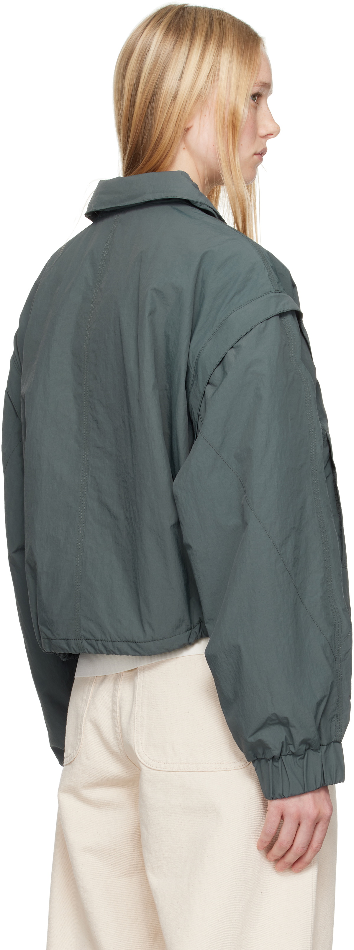 YMC Gray Heath Bomber Jacket YMC