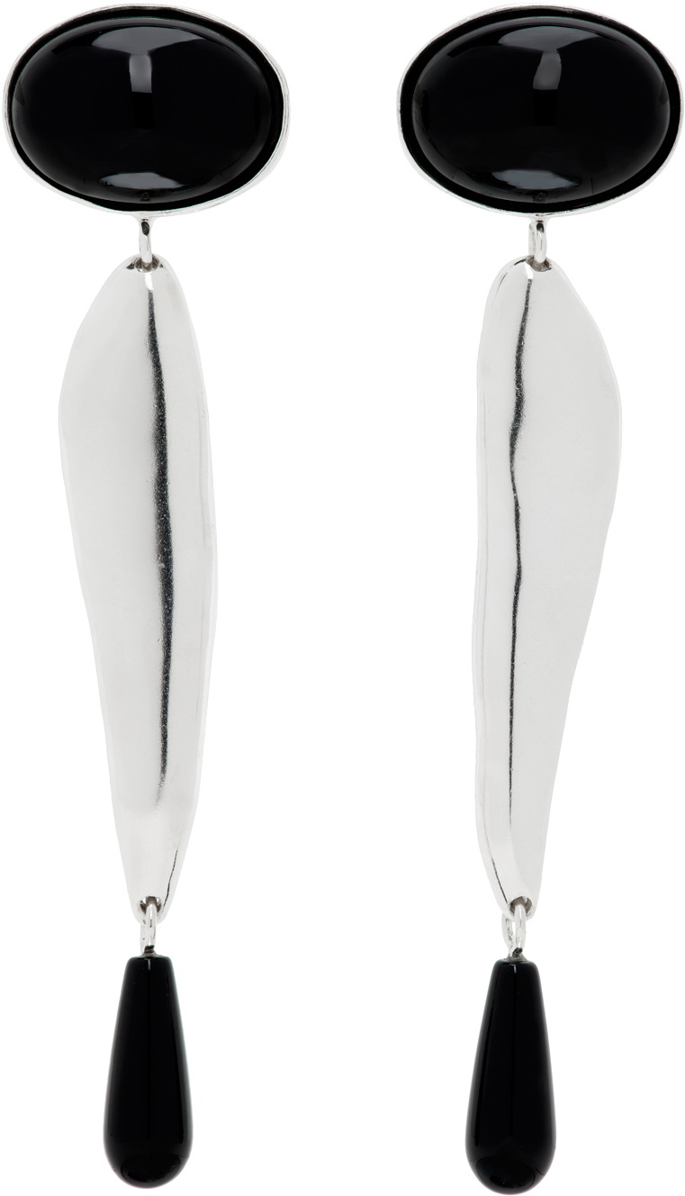 Corali Silver Collage Earrings
