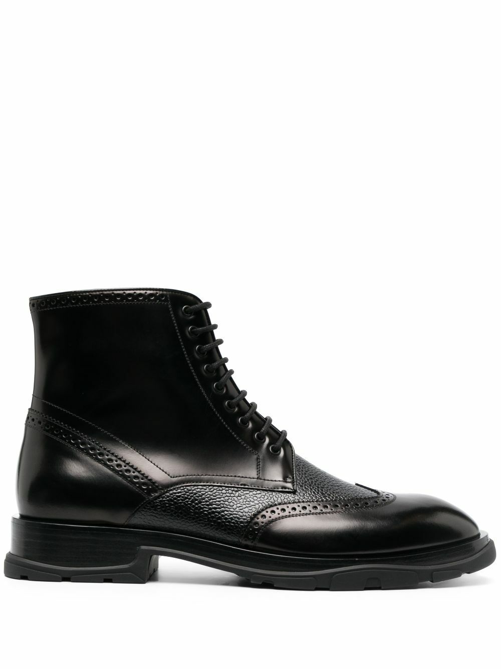 ALEXANDER MCQUEEN - Leather Boot Alexander McQueen