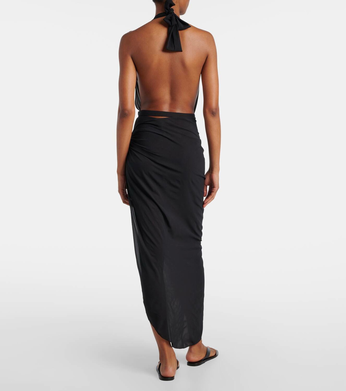 Balmain Asymmetric beach cover-up Balmain