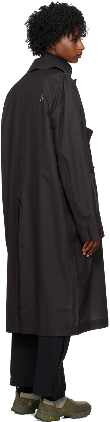 ROA Black Car Coat ROA