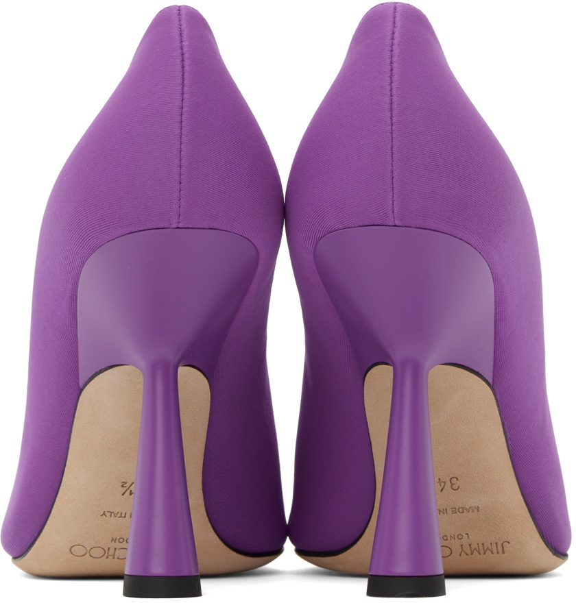 Jimmy Choo Purple Maryanne 100 Heels Jimmy Choo