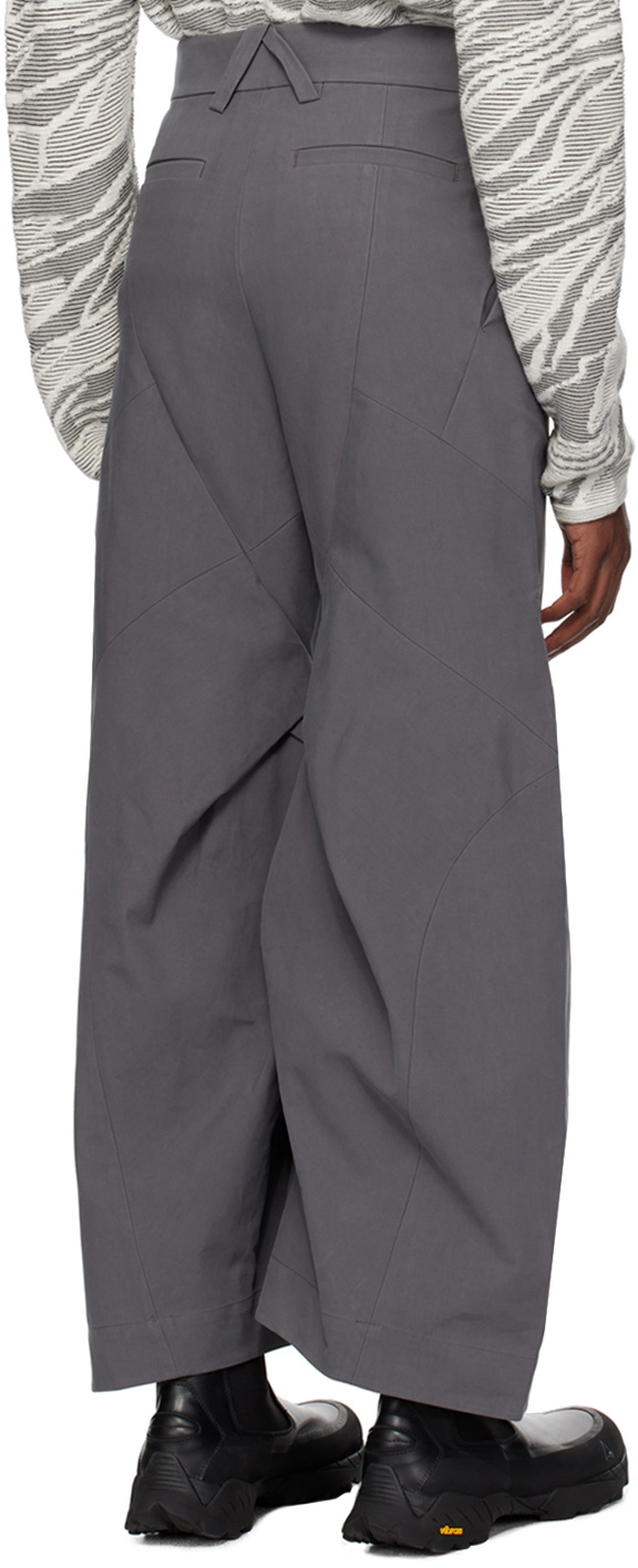 pet-tree-kor Gray Tillandsia Trousers pet-tree-kor