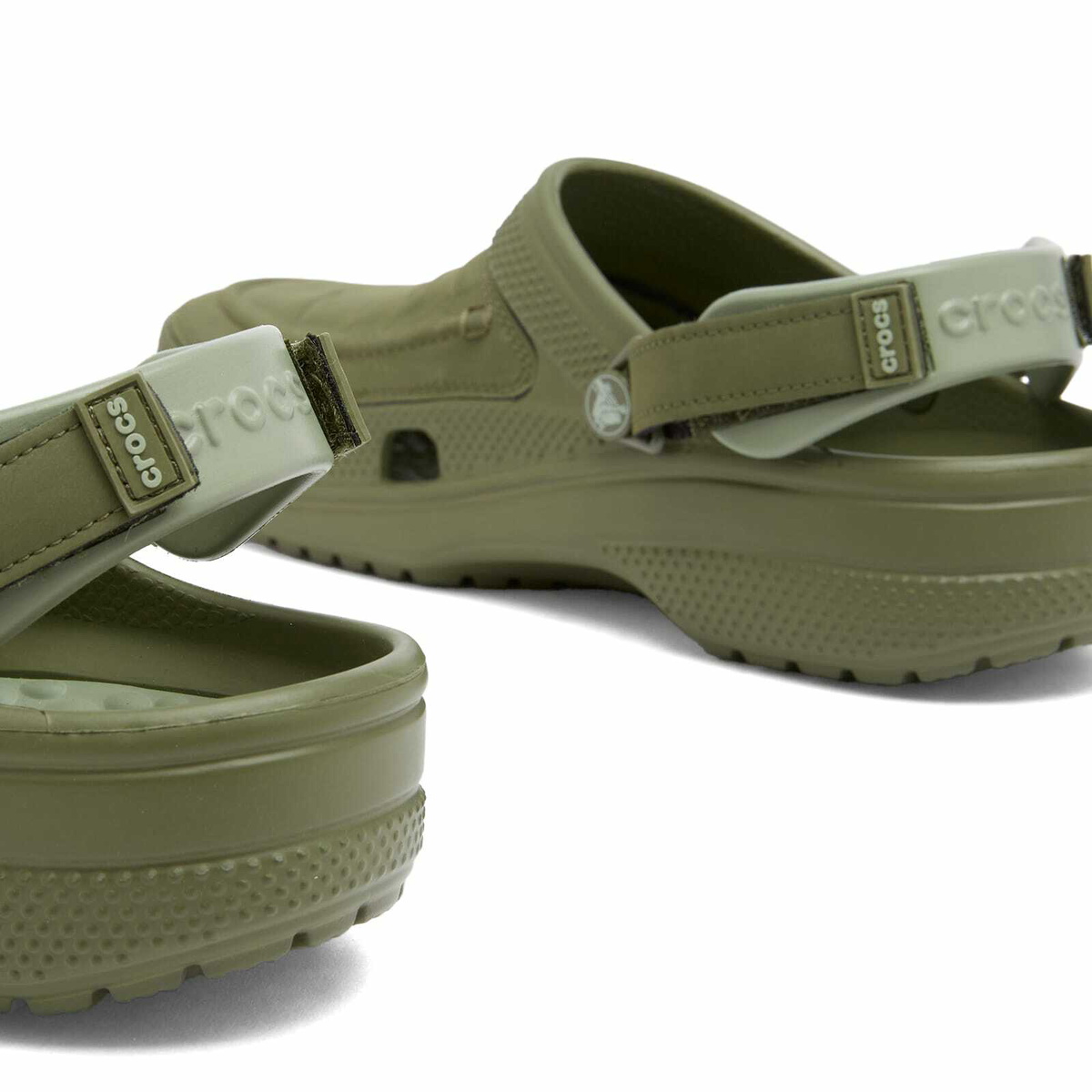 Crocs Men's Yukon Vista II Clog in Army Green Crocs