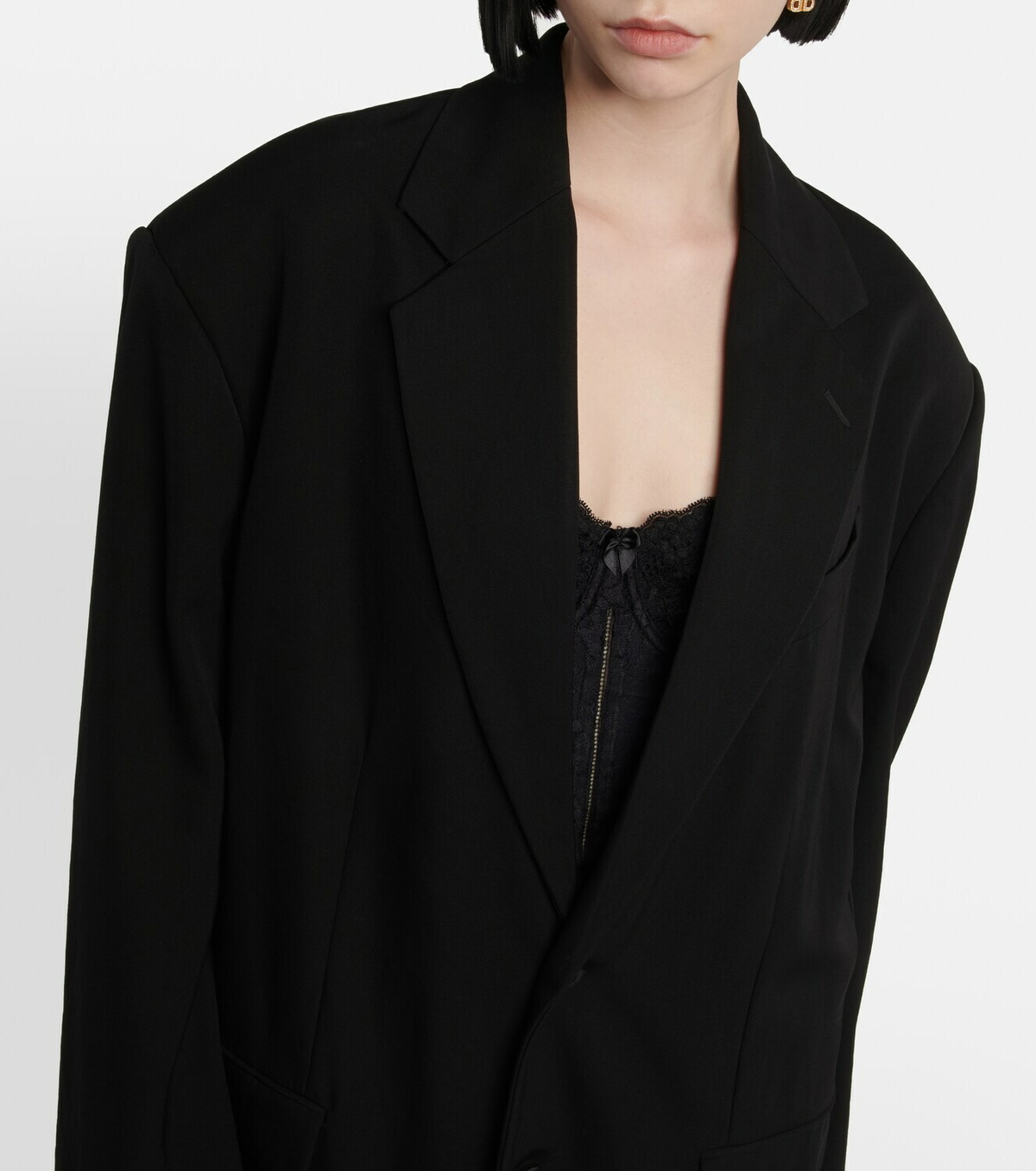 Balenciaga - Skater wool coat Balenciaga