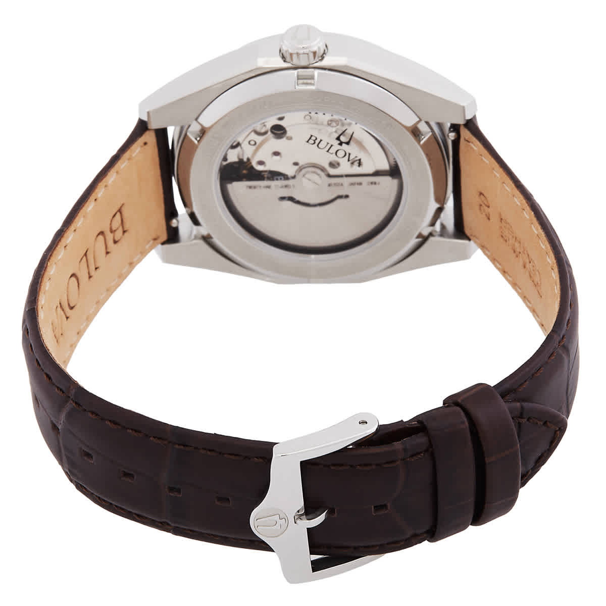 Bulova Surveyor Automatic Green Dial Ladies Watch 96B427 Bulova