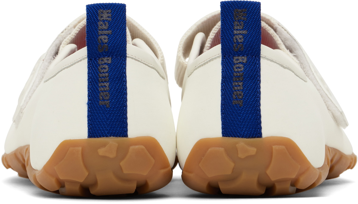 Wales Bonner Off-White Mary Jane Flat Sneakers Wales Bonner