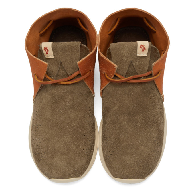 Visvim Brown Folk Huron Moccasins Visvim