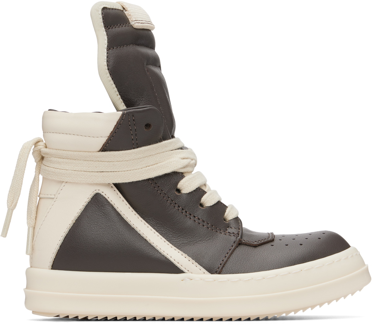 Rick Owens Kids Gray Geobaskets Sneakers Rick Owens