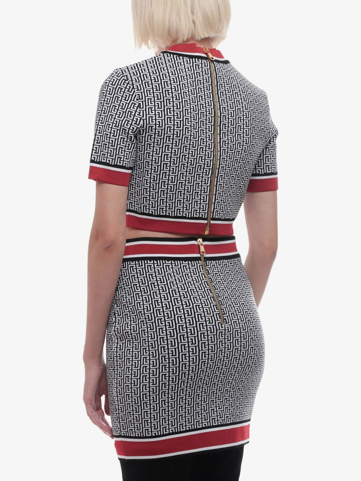 Balmain Top Black Womens Balmain