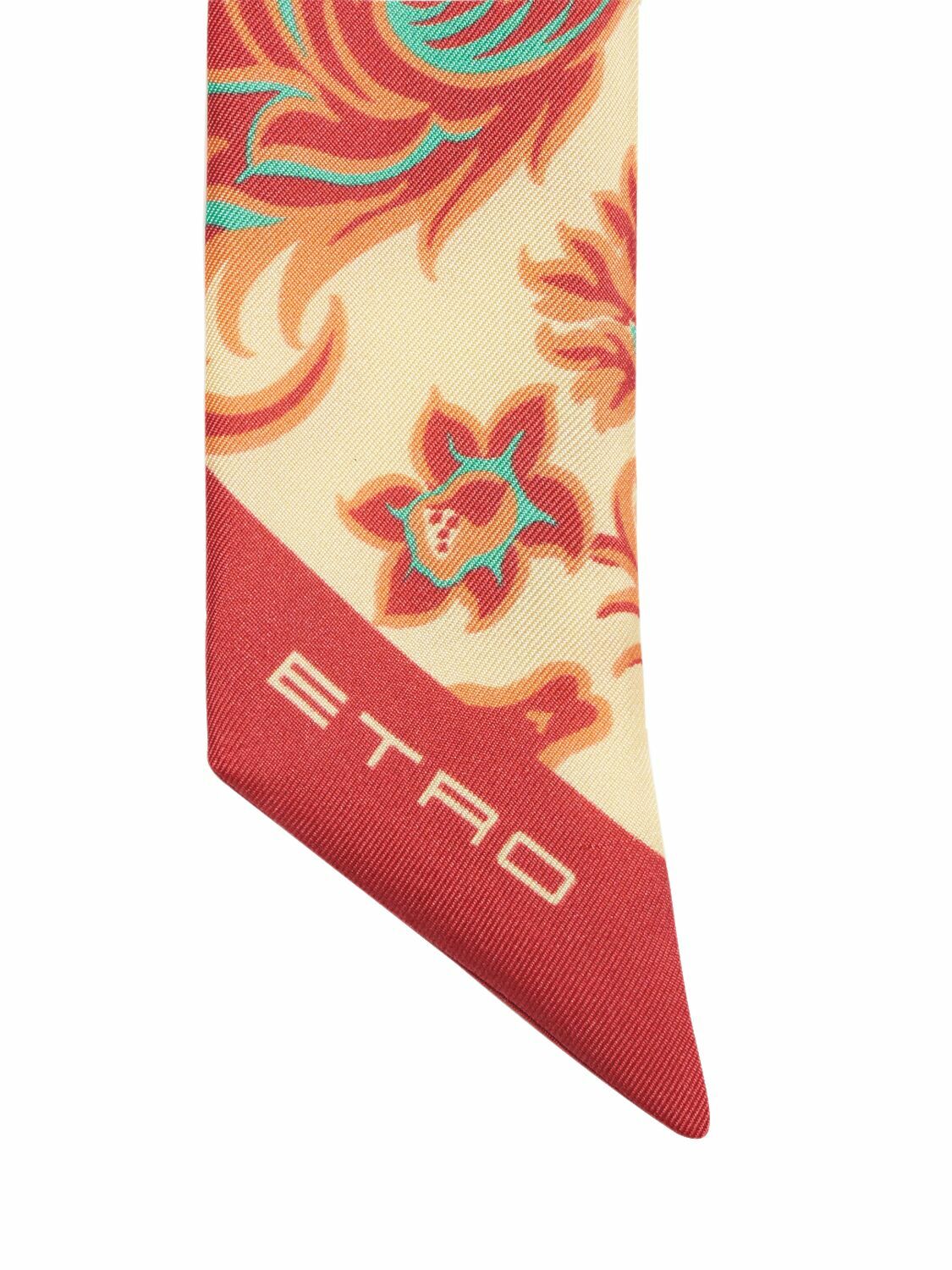 ETRO - Printed Silk Bandeau Etro