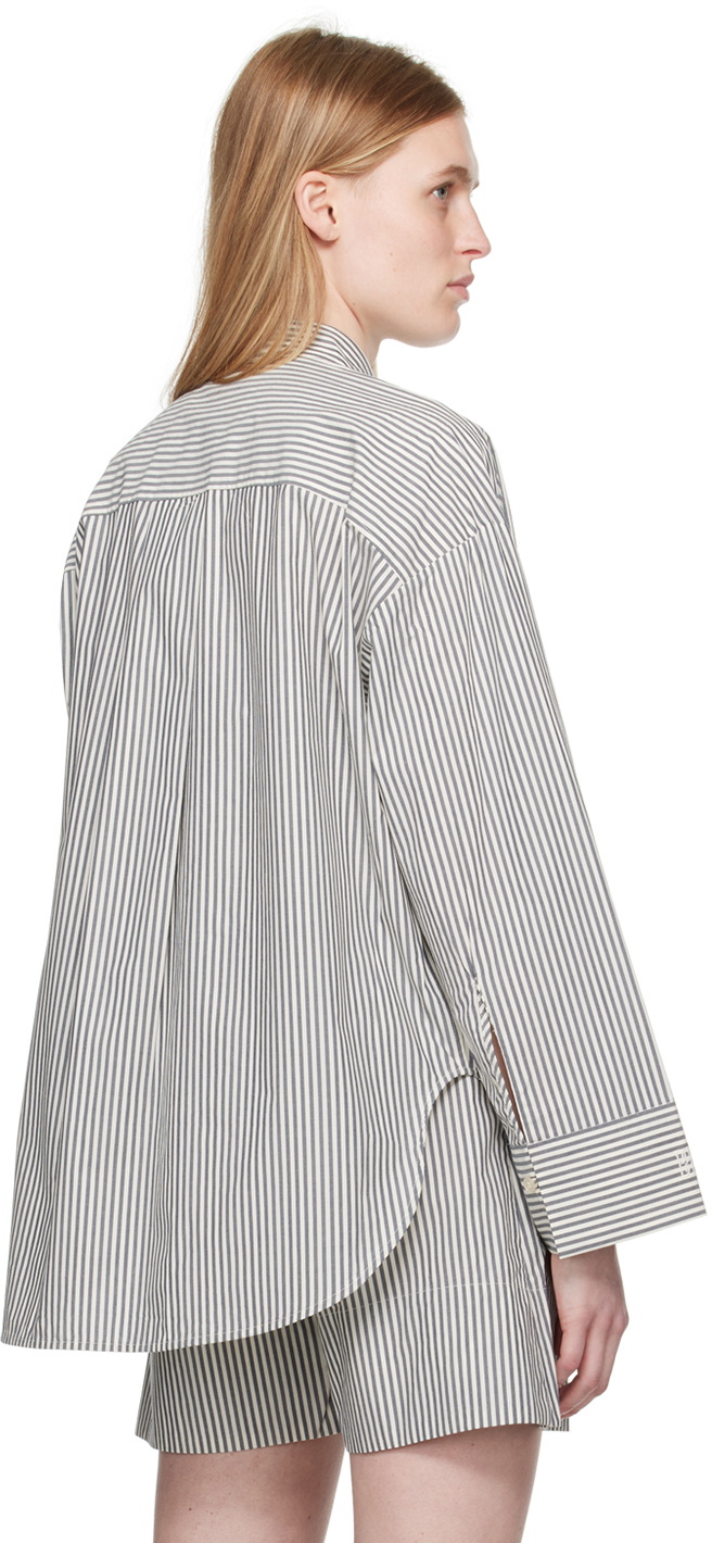 by Malene Birger White & Blue Derris Shirt by Malene Birger