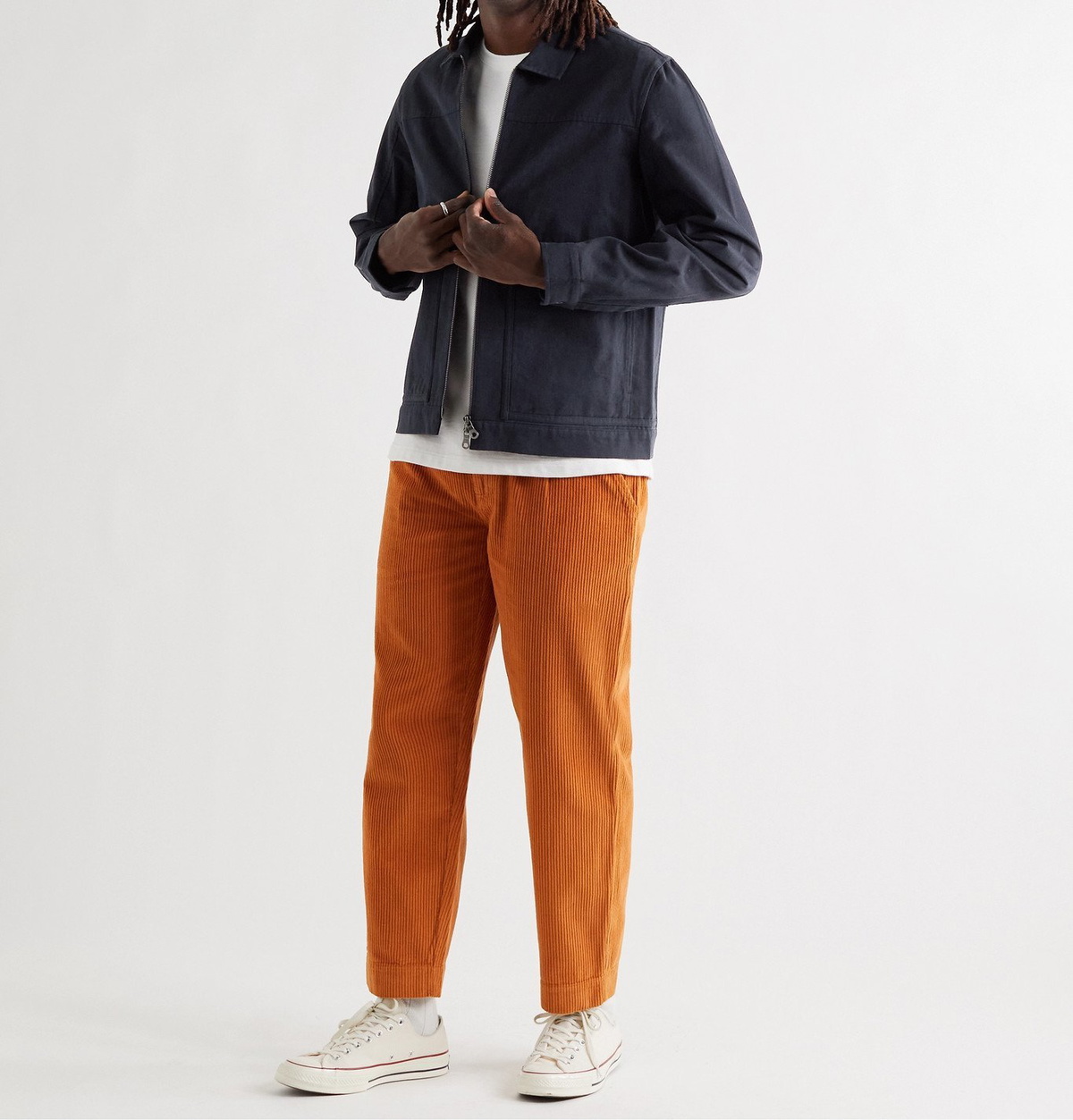 FOLK - Raft Cotton-Twill Jacket - Blue Folk