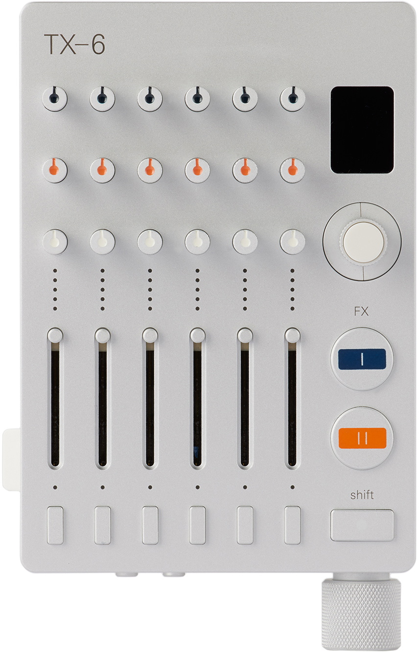 Teenage Engineering Silver TX-6 Field Mixer