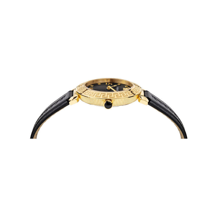 Versace Greca Icon Black Dial Ladies Watch VEZ600221 Versace