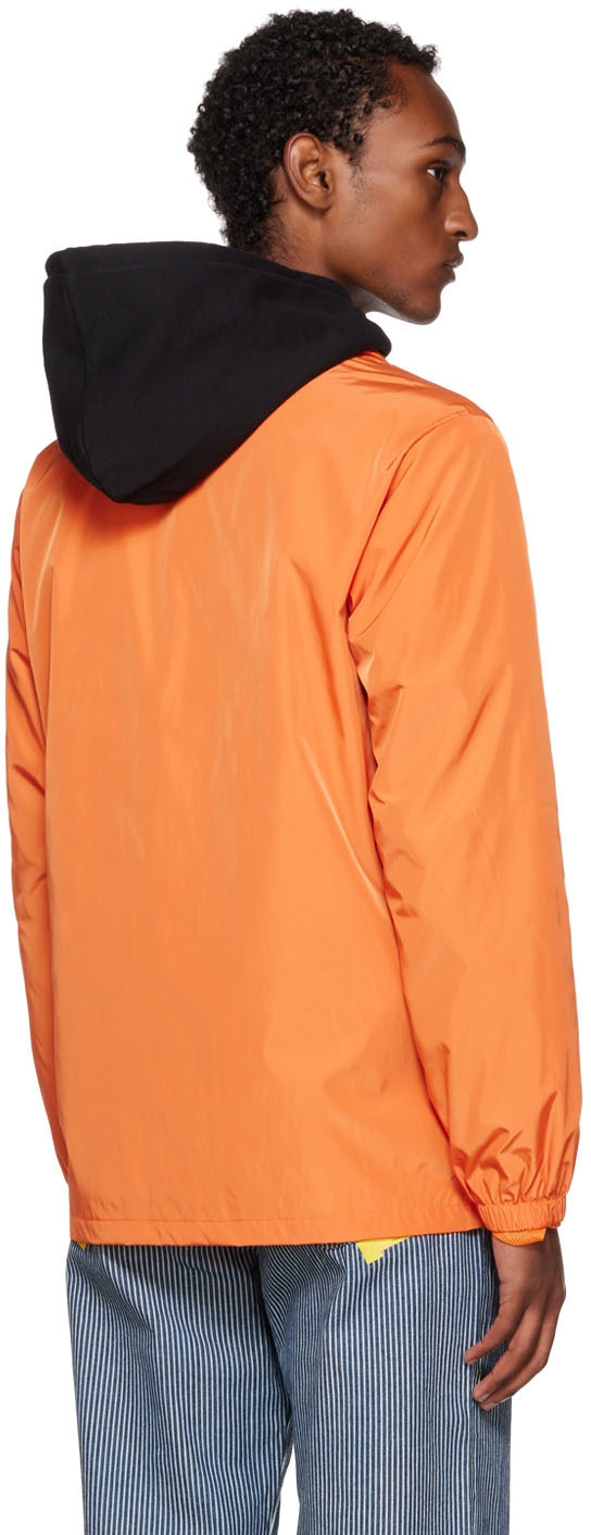 ICECREAM Orange College Coach Jacket ICECREAM