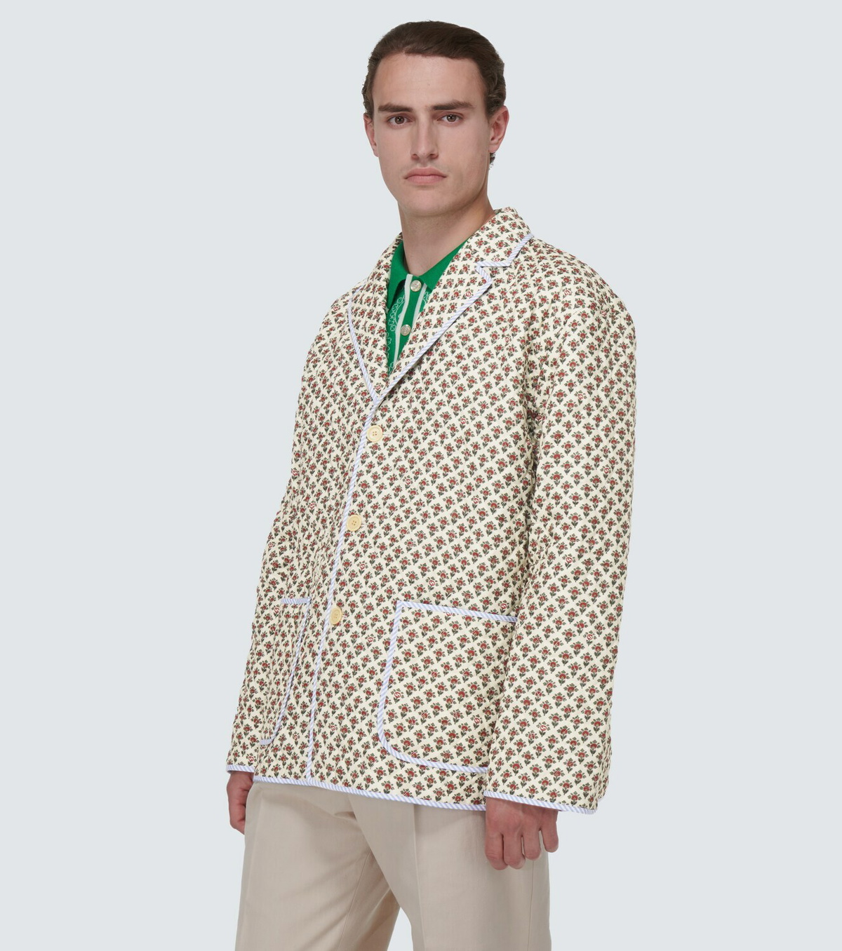 Gucci x Liberty London printed linen jacket Gucci