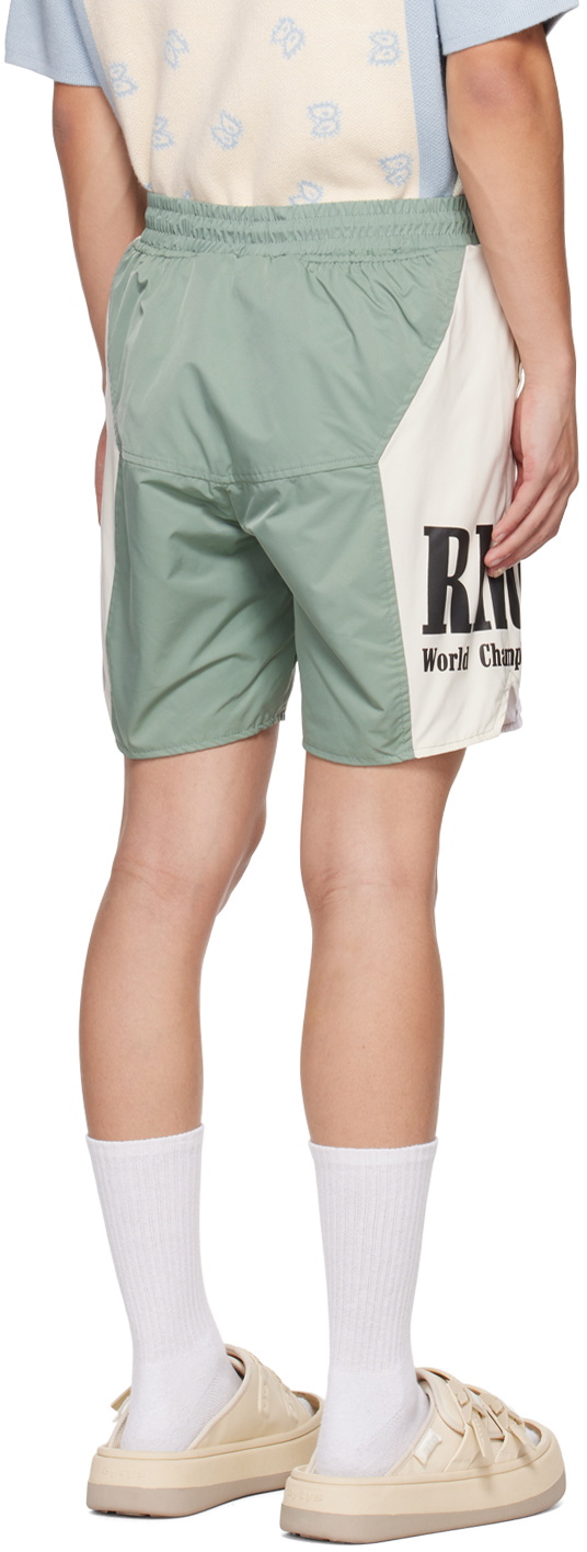 Rhude Blue & Off-White Senna Flight Shorts Rhude