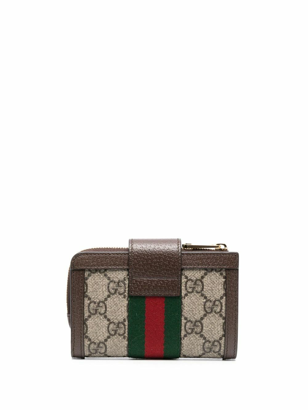 GUCCI - Ophidia Leather Credit Card Case Gucci
