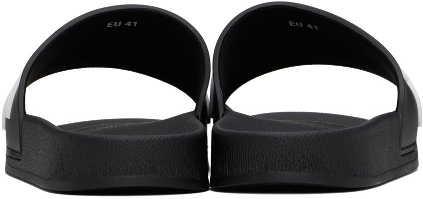 ICECREAM Black Running Dog Slides ICECREAM