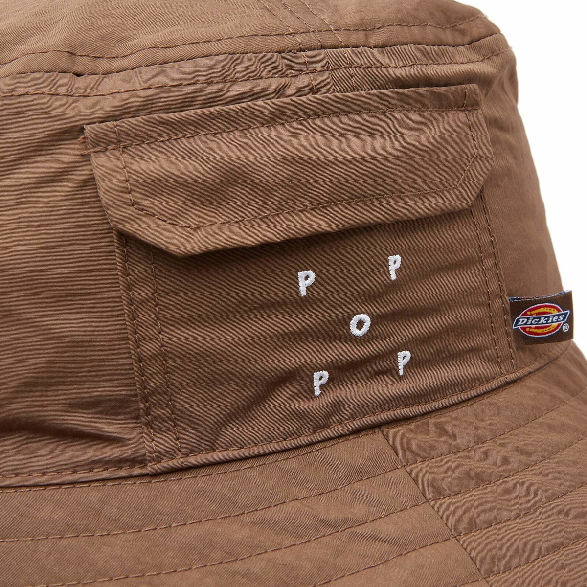 Dickies x POP Trading Company Bucket Hat in Rain Drum Dickies Construct