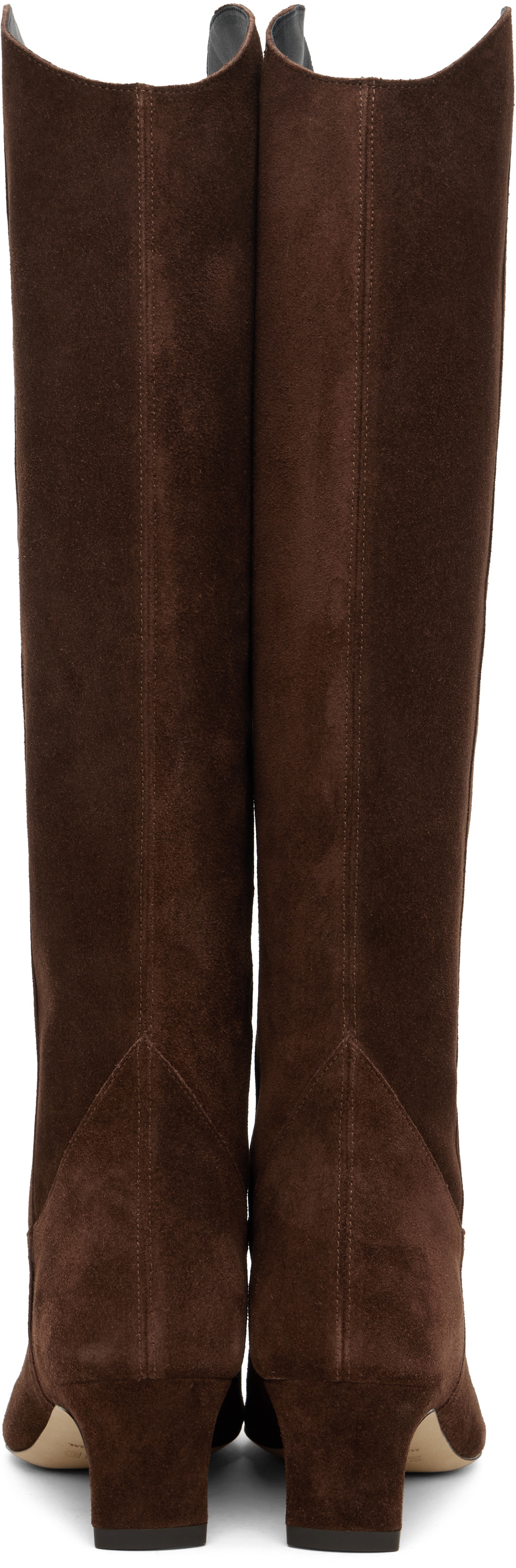 Staud Brown Western Wally Tall Boots Staud