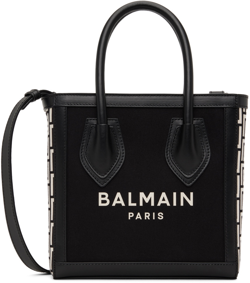 Balmain Black B-Army 24 Bag Balmain
