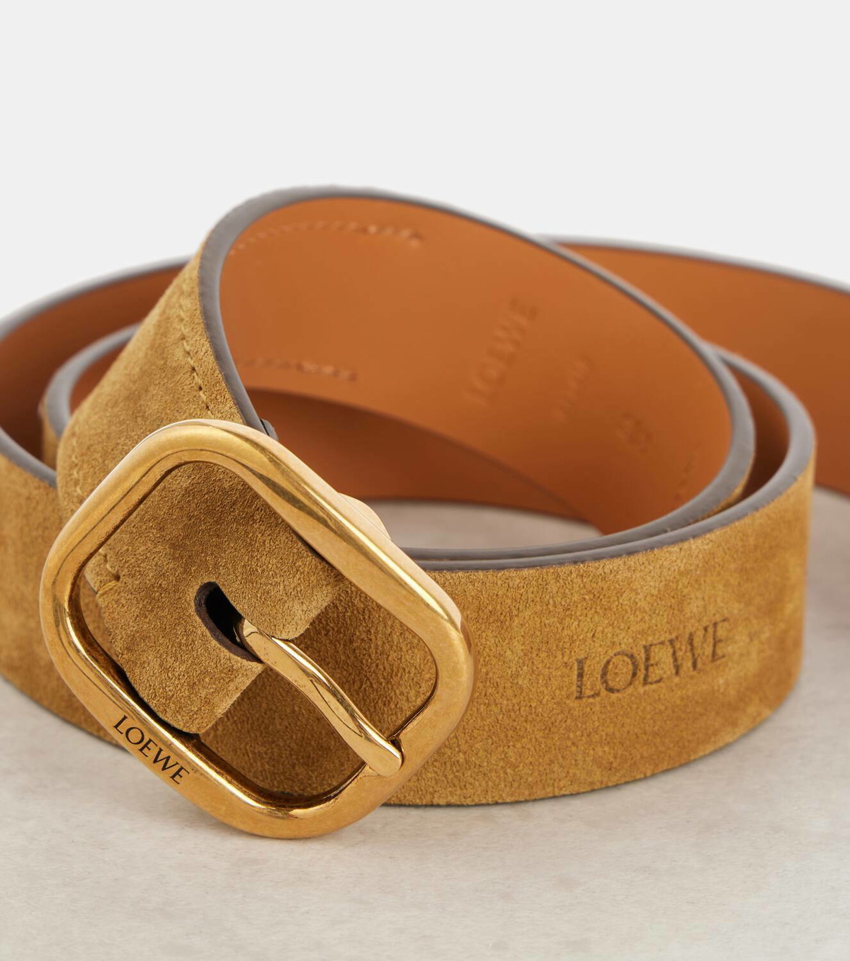 Loewe Suede belt Loewe