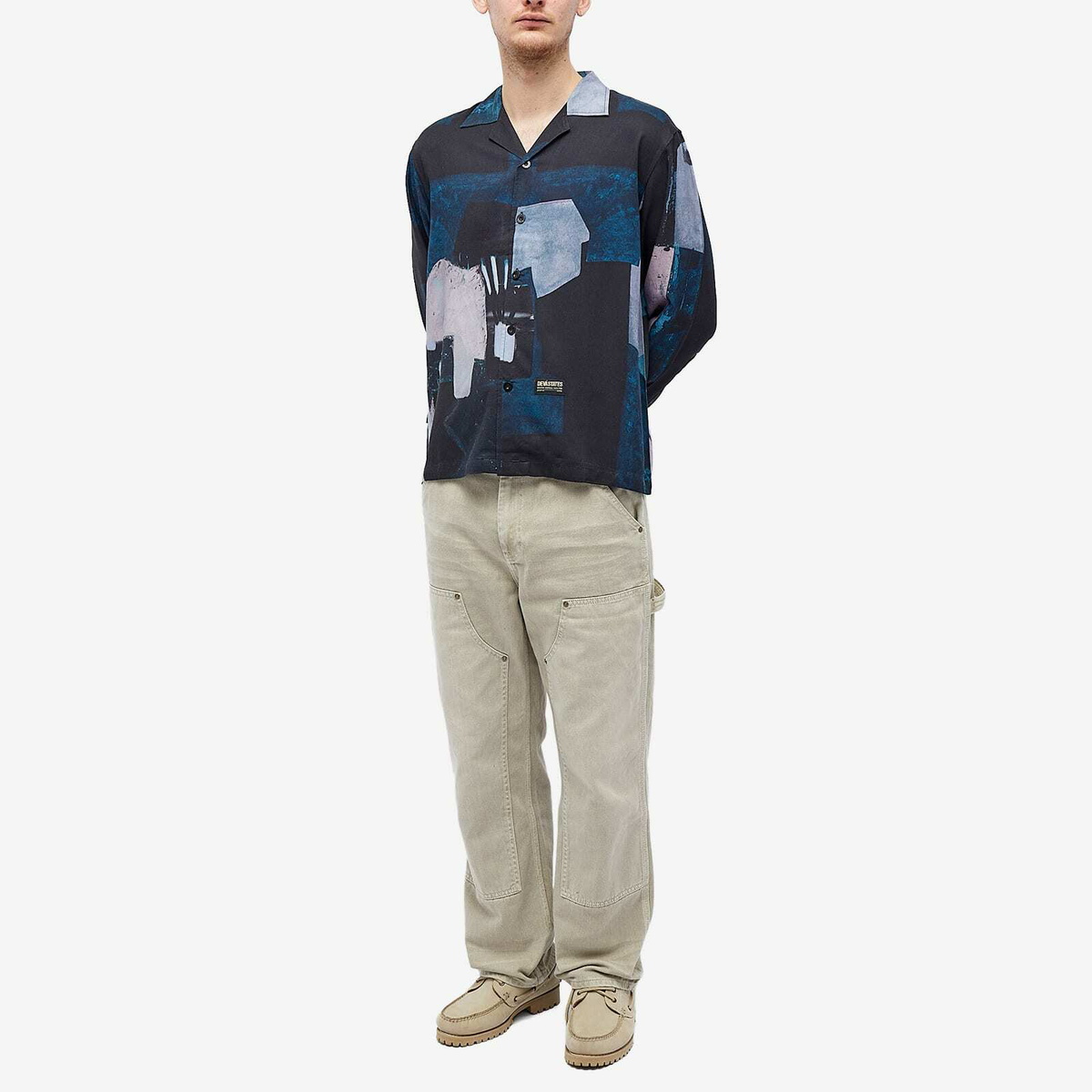 Deva States Men's Wildblue Vacation Shirt in Blue Multi DEVÁ STATES
