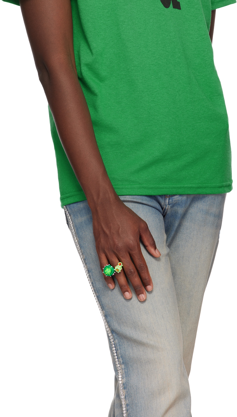 Collina Strada Green Candy Pod Ring Collina Strada