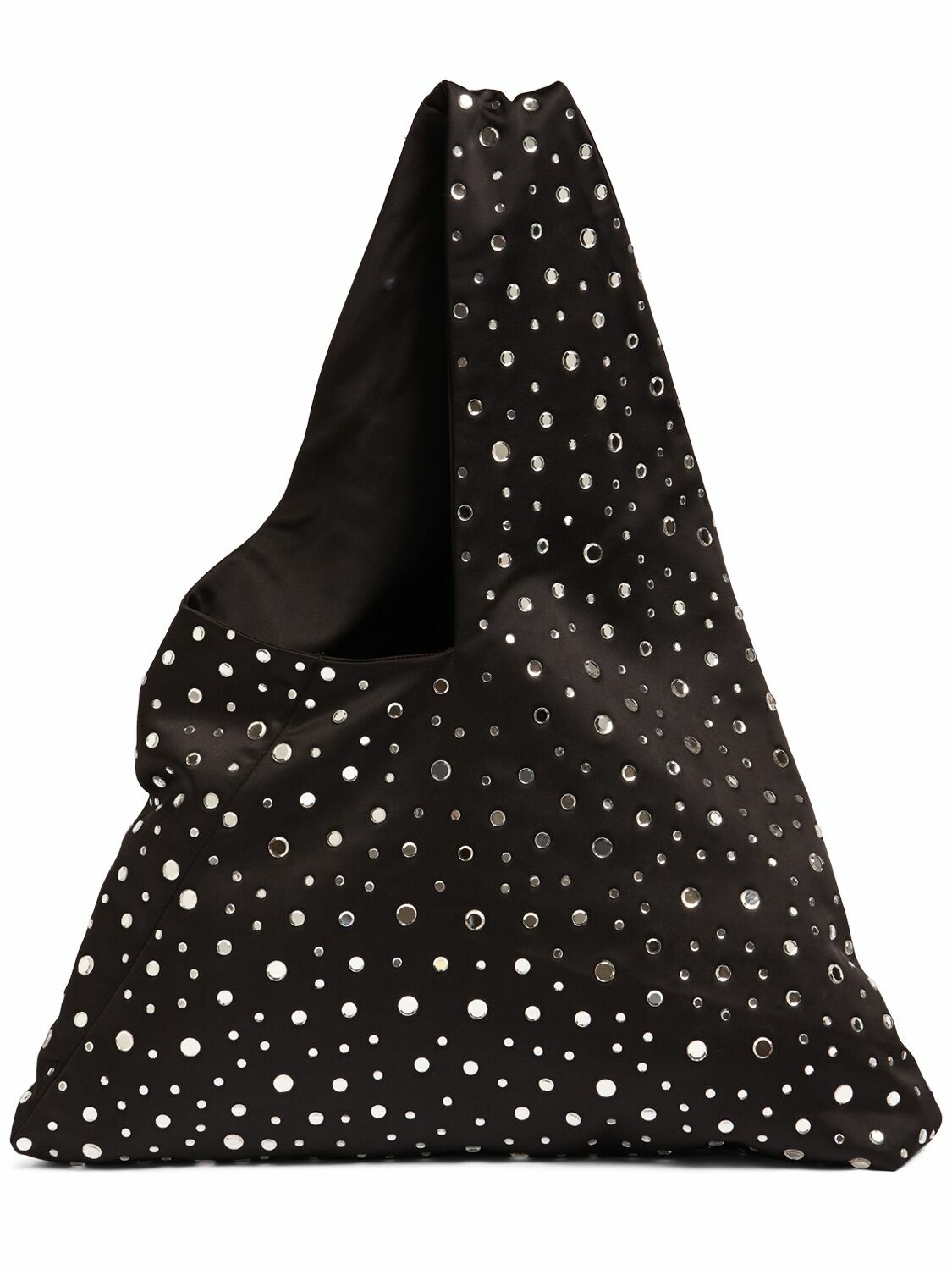 GIUSEPPE DI MORABITO - Crystal & Satin Top Handle Bag Giuseppe di Morabito