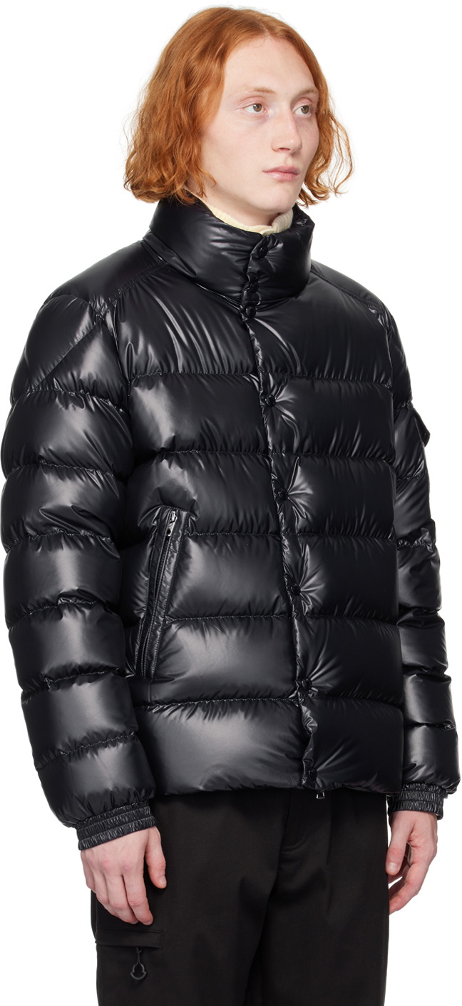 Moncler Navy Lule Short Down Jacket Moncler