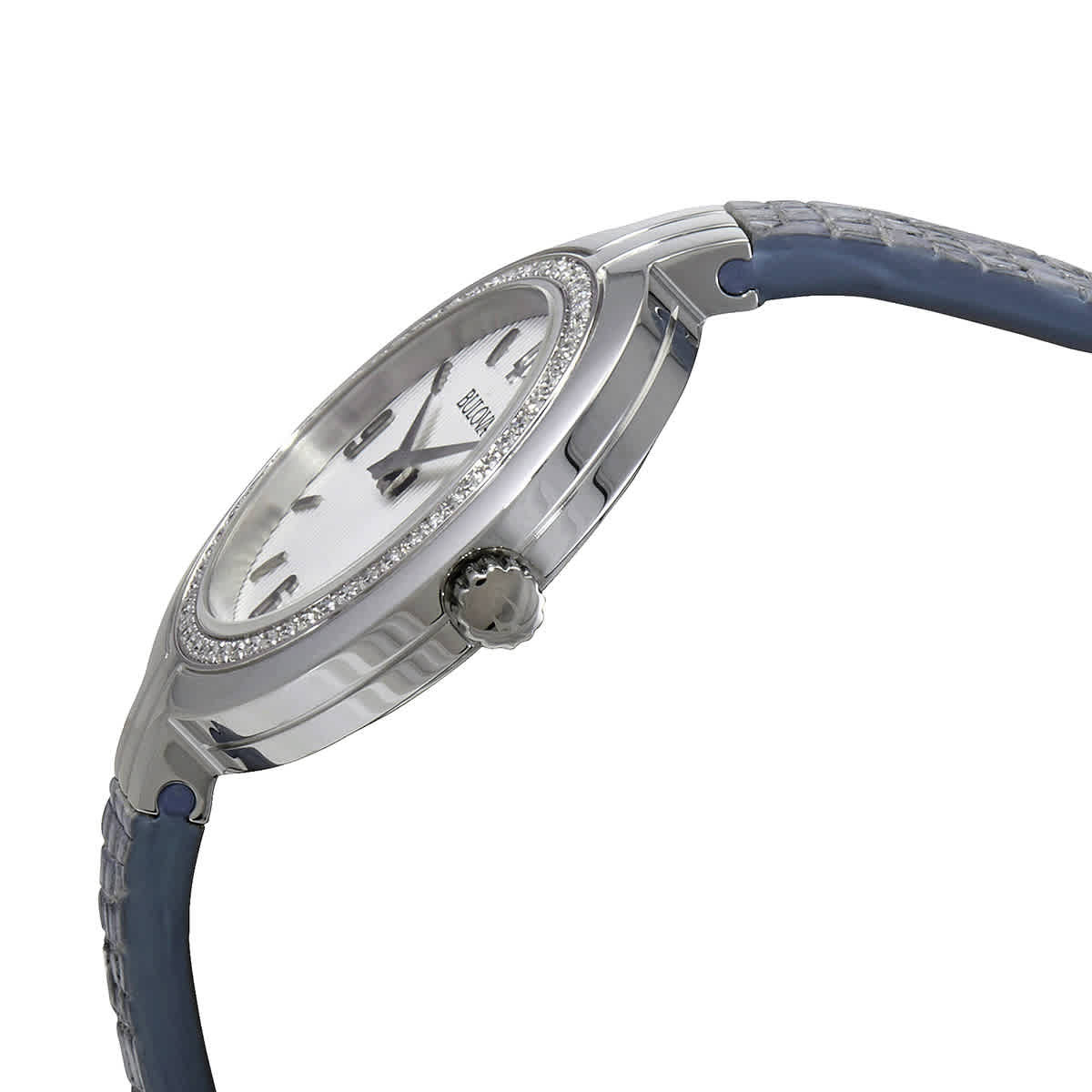 Bulova Rhapsody Quartz White Dial Ladies Watch 96R236 Bulova