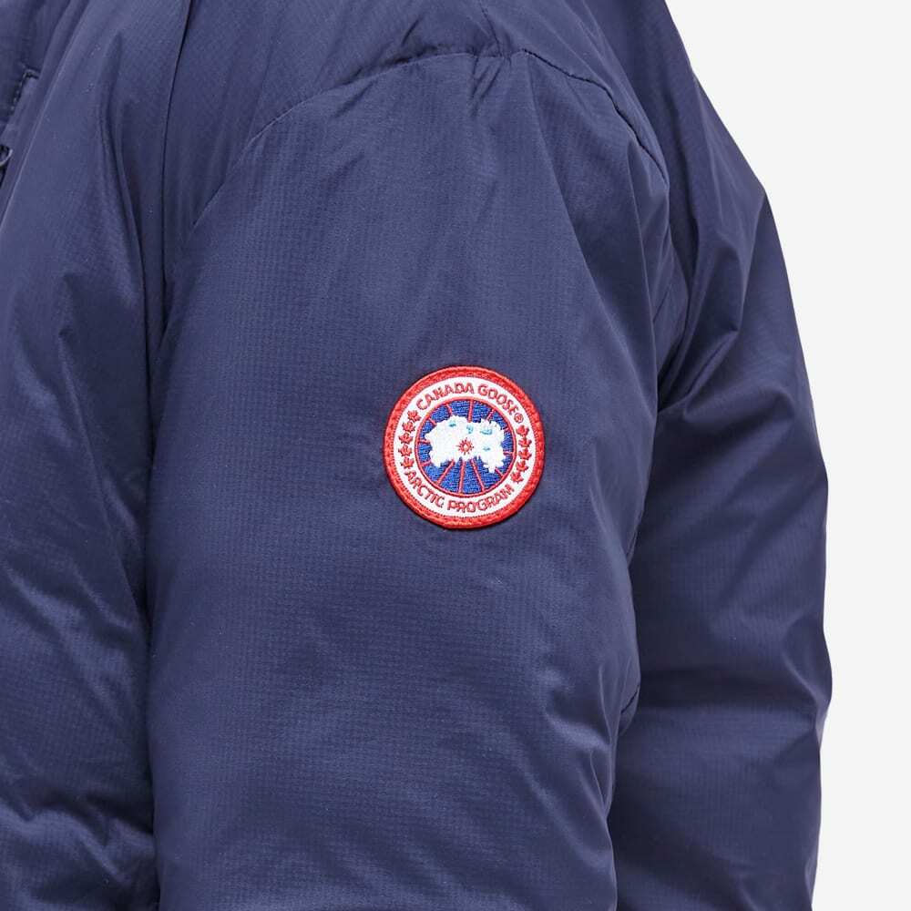 Canada Goose Men's Lodge Jacket in Atlantic Navy Canada Goose