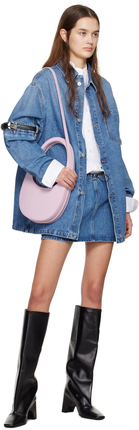 Coperni Blue Open Elbow Denim Jacket Coperni