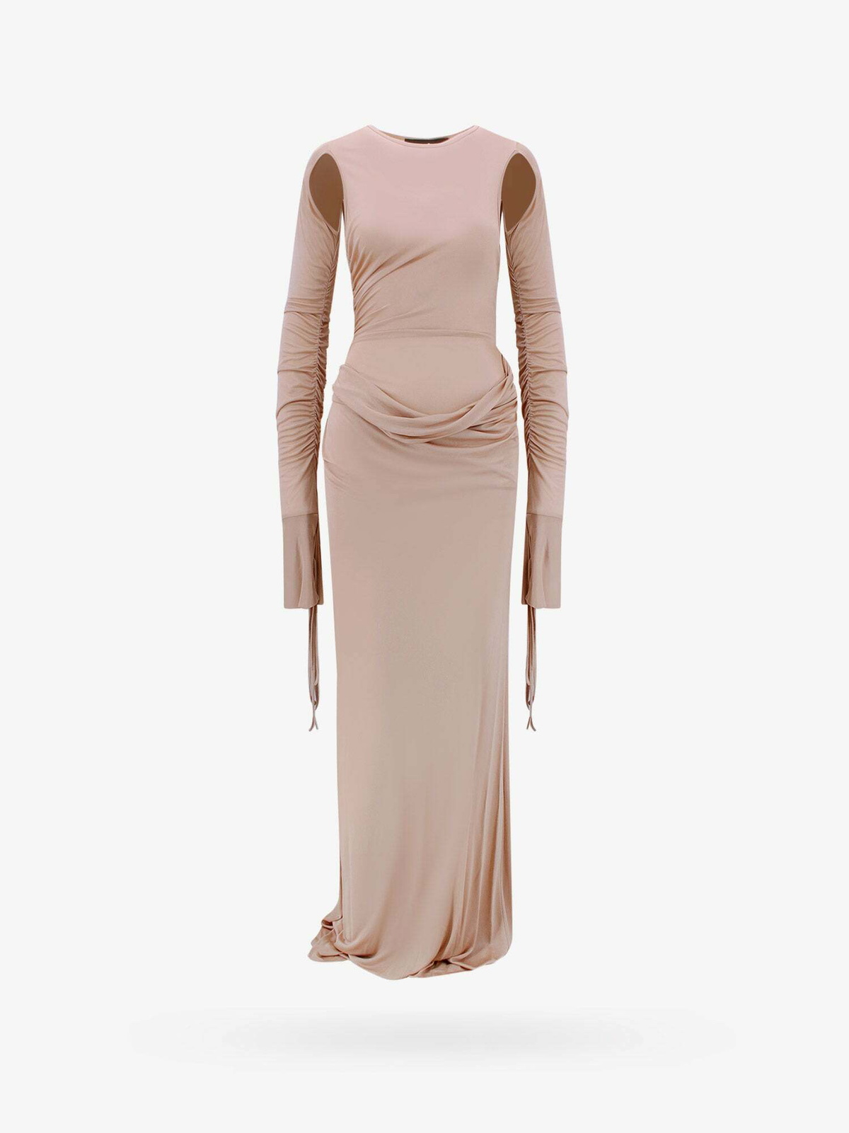 Andrea Adamo Dress Beige Womens Andrea Adamo