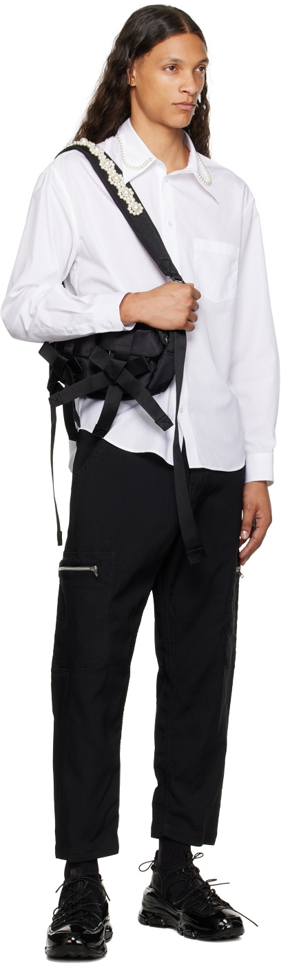 Simone Rocha White Pearl Shirt Simone Rocha