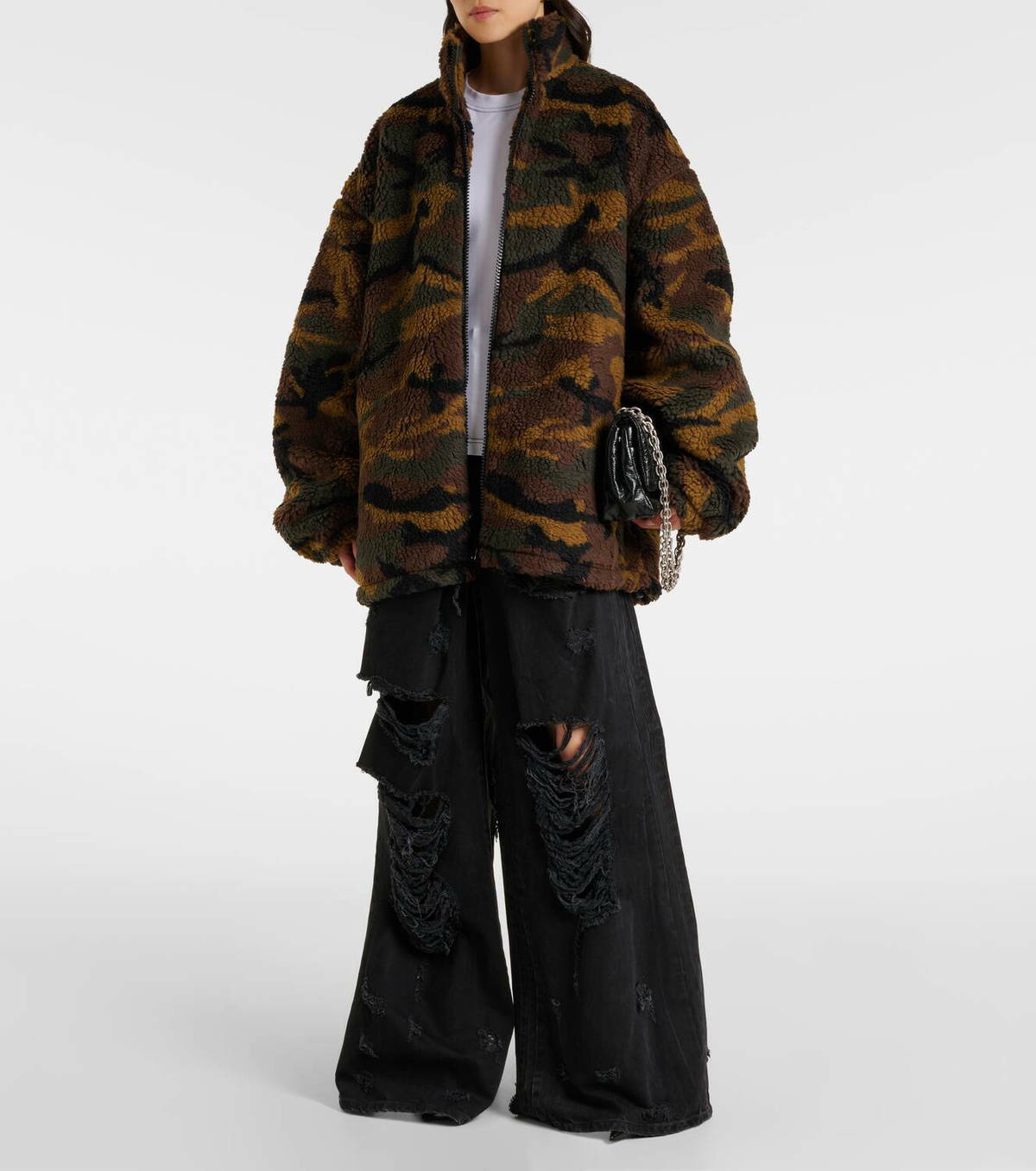 Vetements Camo fleece jacket Vetements