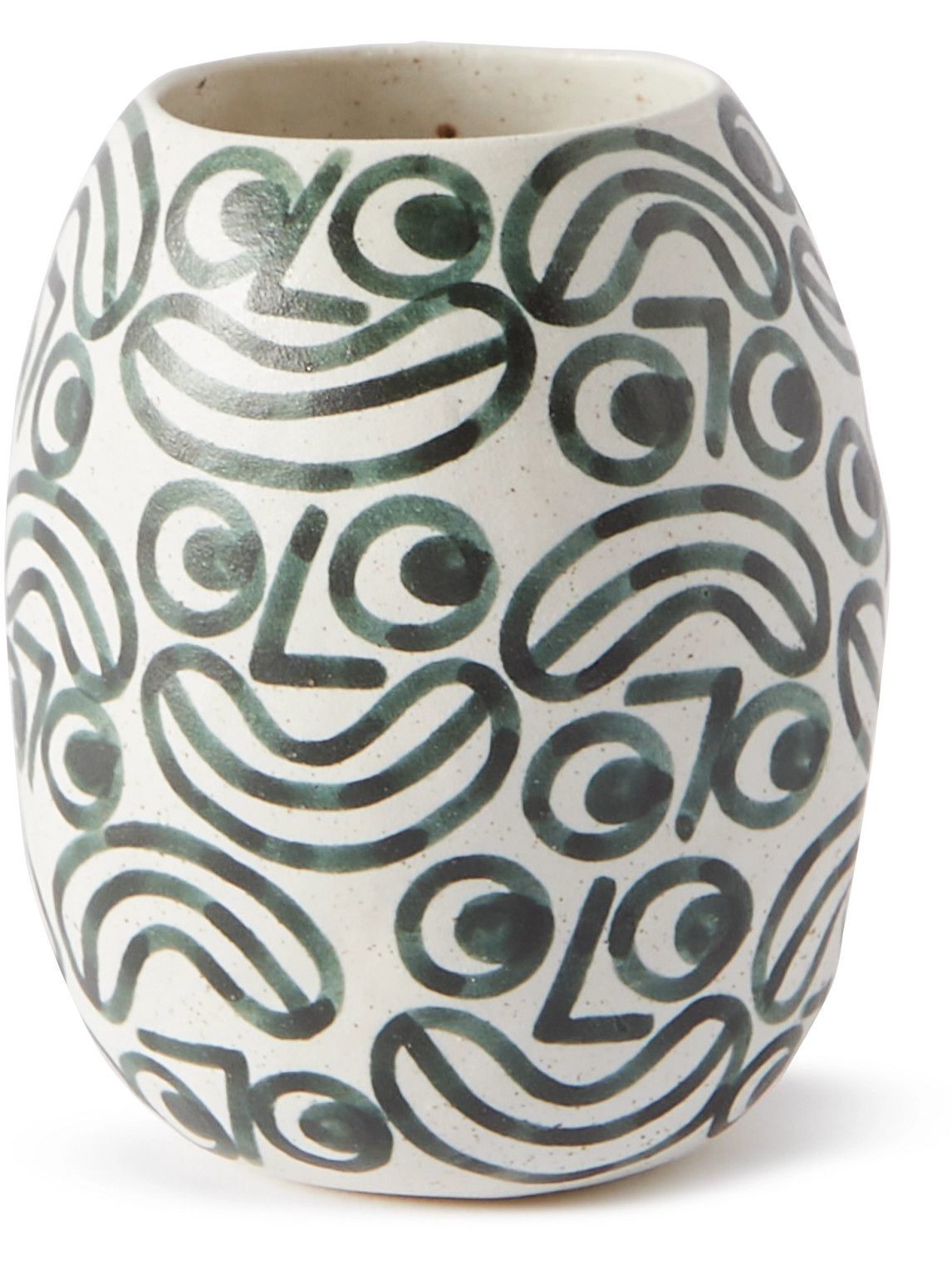 Rittle King - Smile Medium Painted Porcelain Vase