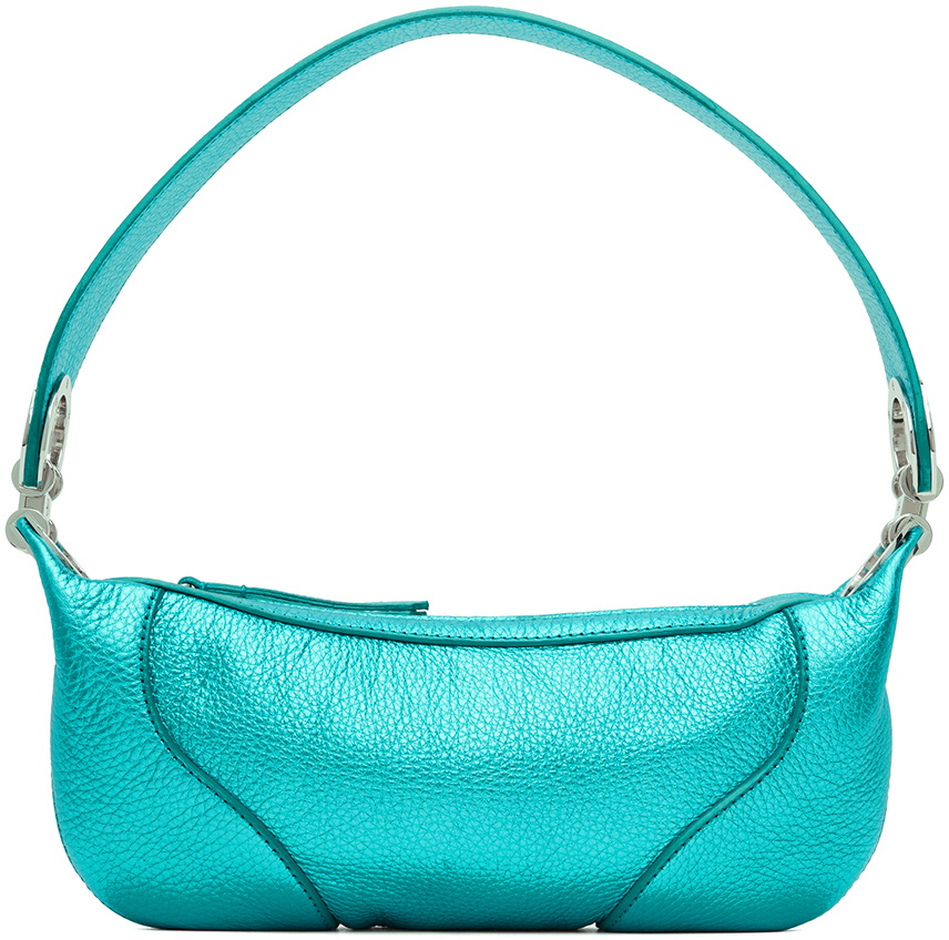 BY FAR Blue Mini Amira Bag By Far