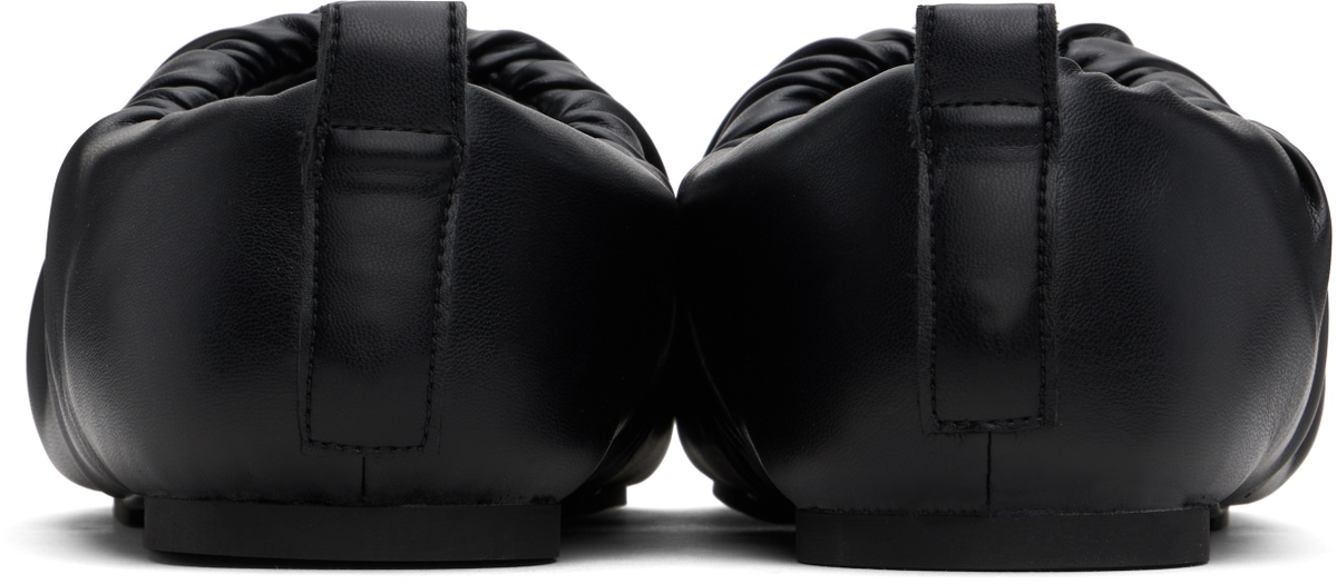 YUME YUME Black Wrinkle Ballerina Flats Yume Yume