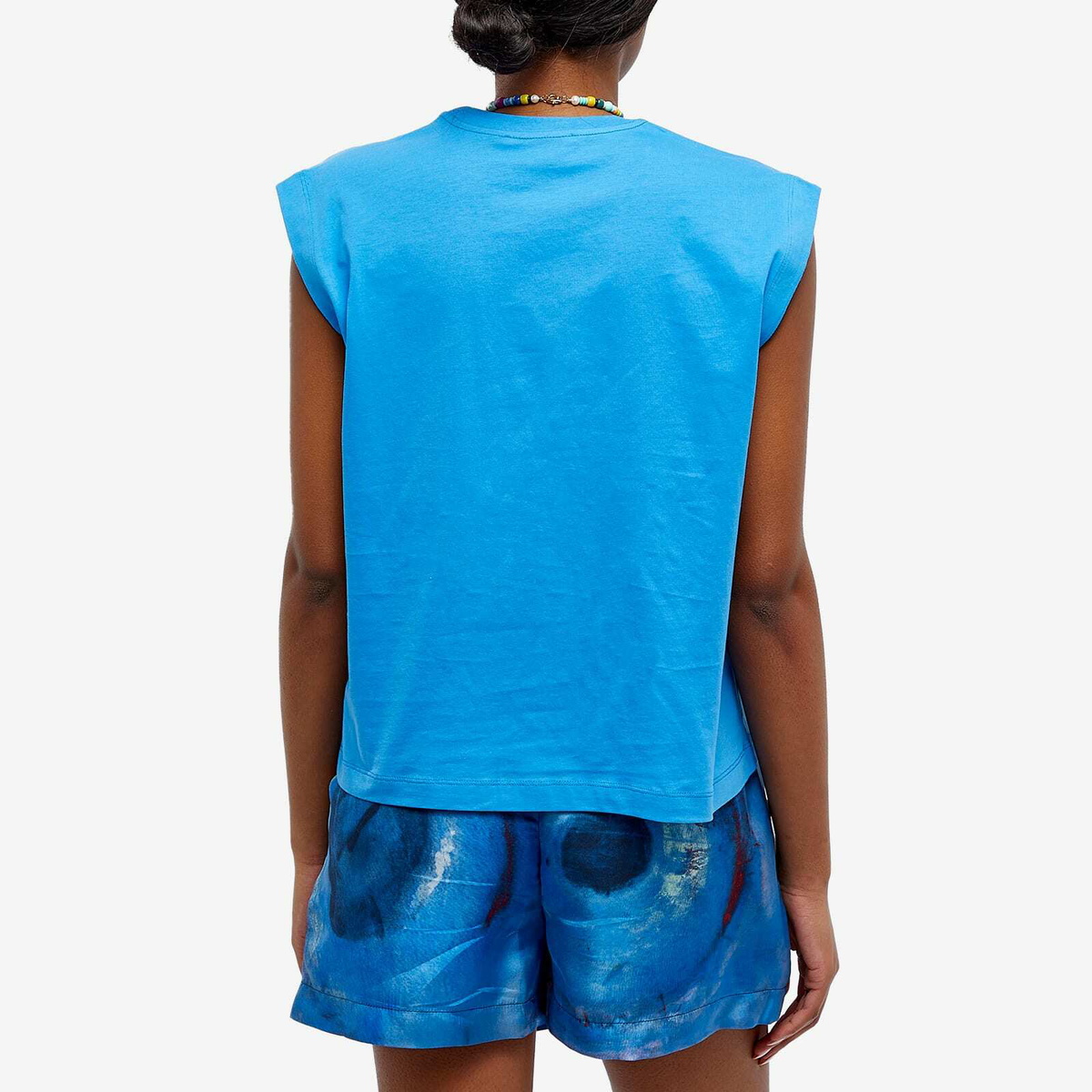 Marni Women's Logo Tank Top in Neptune Marni