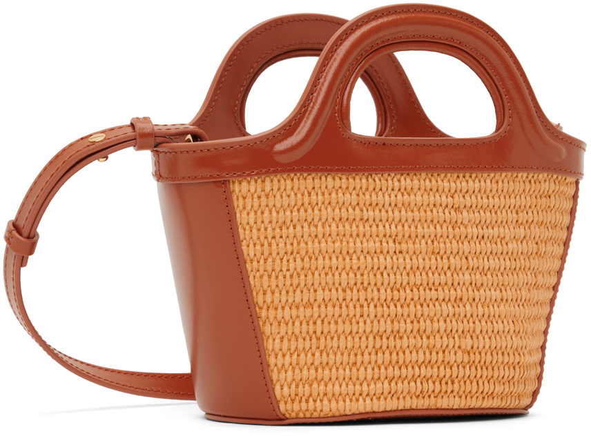 Marni Orange Tropicalia Micro Tote Marni
