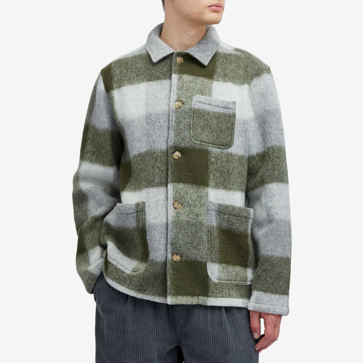 Kestin Men's Ormiston Jacket in Forest Check Kestin Hare